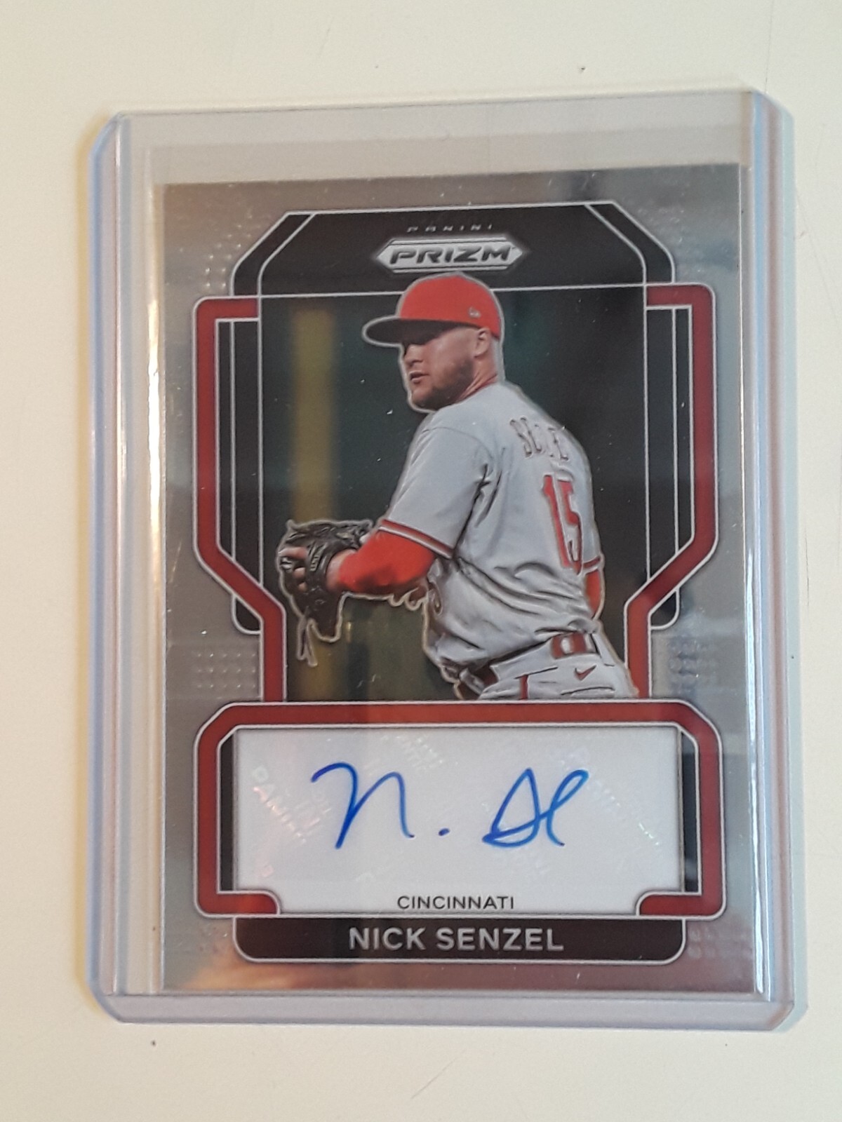 2022 PRIZM NICK SENZEL AUTOGRAPH-CINCINNATI REDS YOUNG STUD-S-NS | eBay