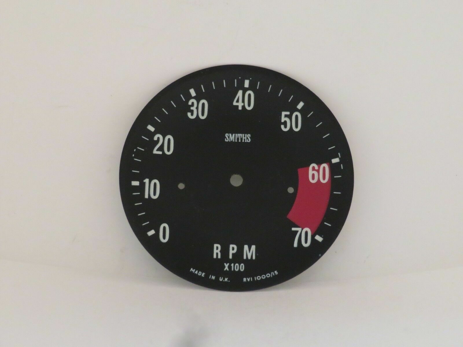 Tachometer Dial Face Plate Smiths Brand Fits Rover 2000 1963-10/1966 ...
