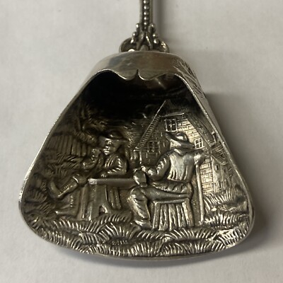 Folk Scene Old Windmill Vintage Souvenir Spoon Collectible | eBay