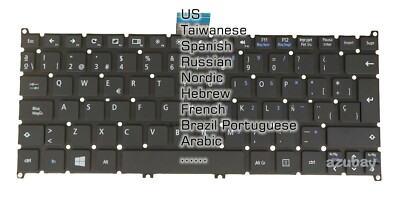 Keyboard for Acer Aspire S3-331 V5-123 V5-121 V5-131 V5-171 S5-391 S3 ...