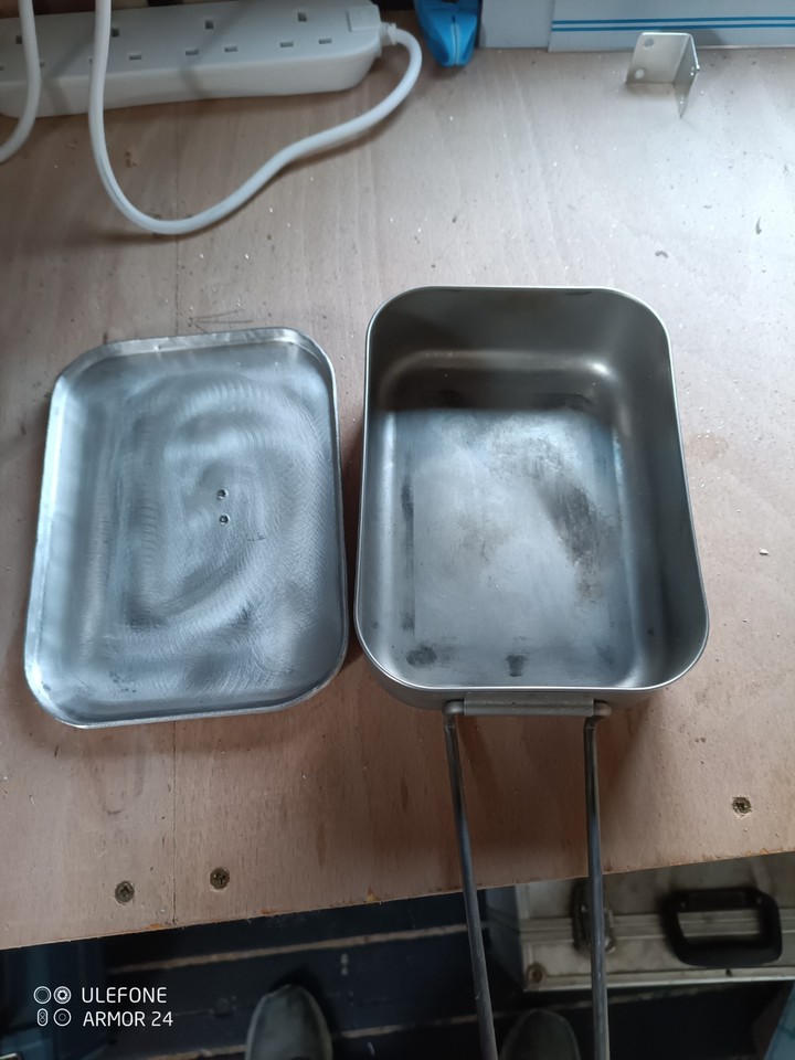 Dutch Army Mess Tin Lid/Survival/Bushcraft/Prepper/Militaria | eBay UK