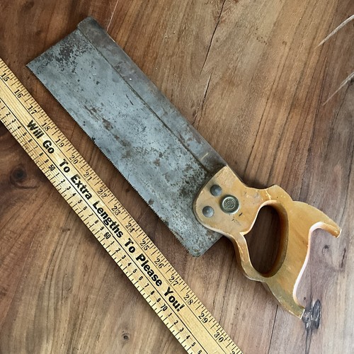 DISSTON NO. 4 BACK SAW 12" Made in the USA | eBay