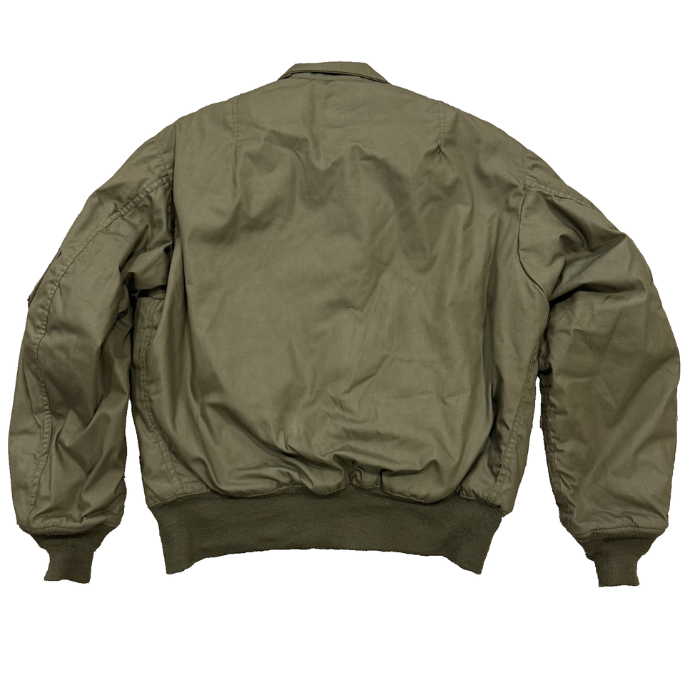 1977 Nomex Cold Weather Flyers Jacket Large Long 70s Post Vietnam War ...