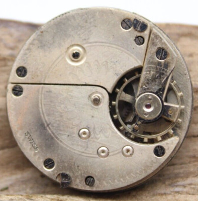 TEMPUS POCKET WATCH MOVEMENT SWISS MADE 28.8mm FOR REPAIR (QA2) | eBay