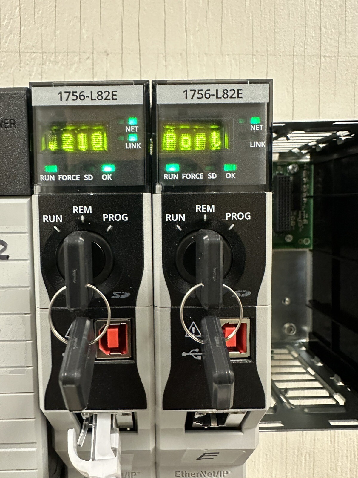 Allen Bradley 1756-L82E Ser B ControlLogix 5580 Controller Processor ...