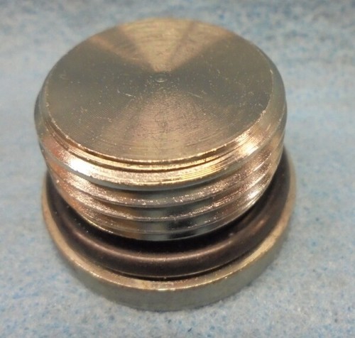 HOLLOW HEX PLUG 12 HP5ON-S, 1-1/16-12 UN/UNF-2A SAE-ORB, 9/16" C5 HEX ...