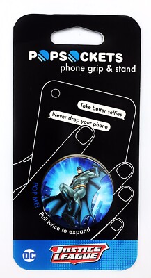 Authentic Popsockets Batman Justice League Phone Holder PopSocket Pop ...