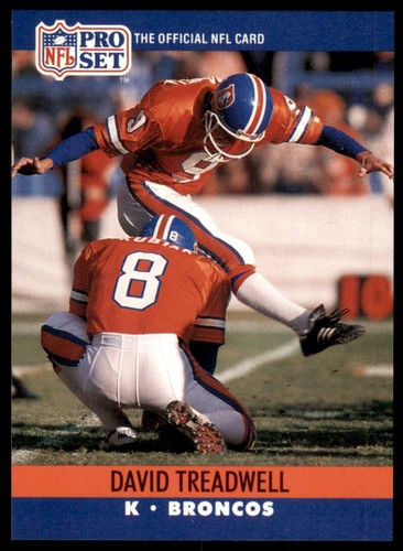 1990 Pro Set David Treadwell Denver Broncos #492 | eBay