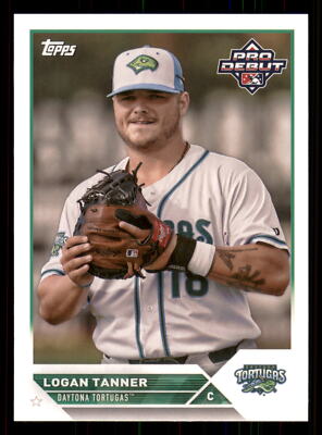 2023 Topps Pro Debut Logan Tanner #PD-52 Daytona Tortugas | eBay