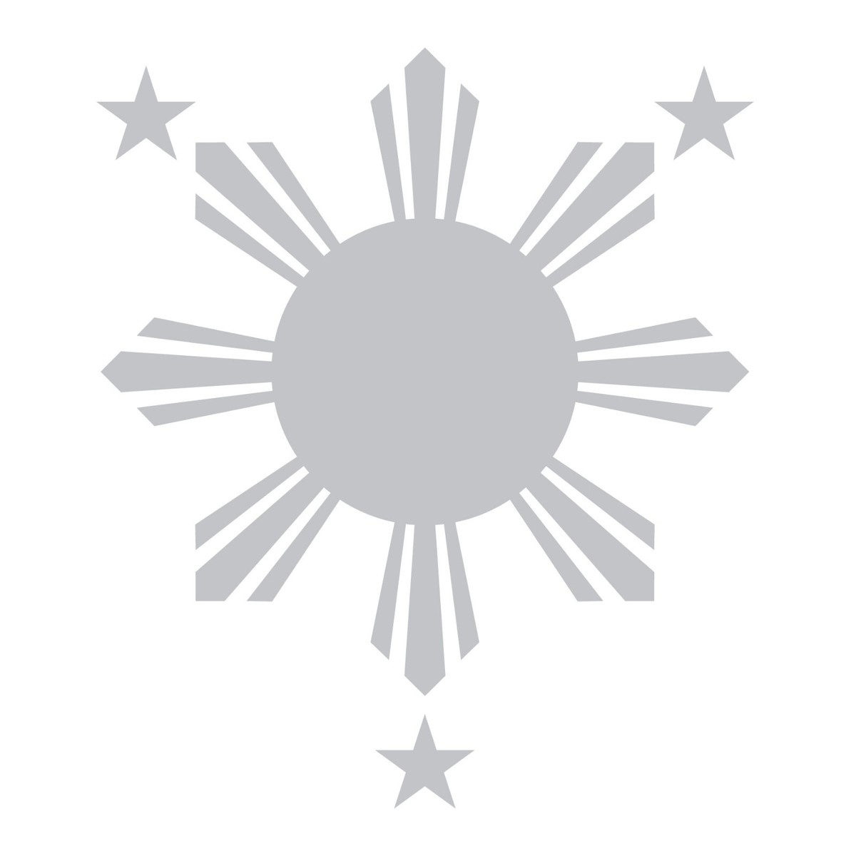 Philippine Flag Sun And Stars Amazon.com : Tribal Philippines Filipino