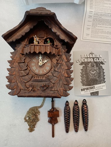 Vintage 1990s M.I. Hummel Danbury Mint German Musical Bavarian Cuckoo ...