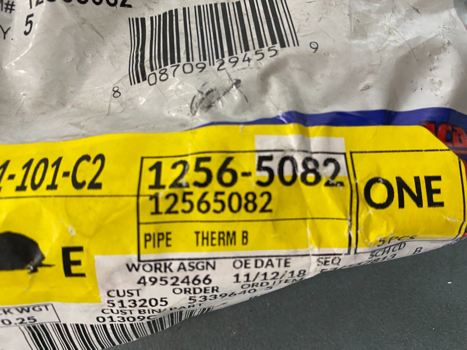 GM OEM NOS 12565082 Engine Coolant Bypass Hose 1998-2002 Chevy Camaro 4 ...