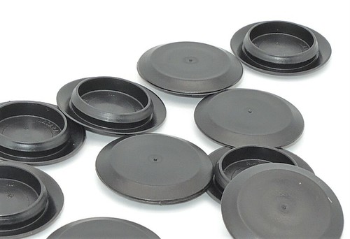 1" Snap-In Hole Plug Black PE – Truck Rocker Panel Sensor Cover ...