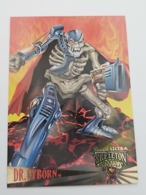 1995 Fleer Ultra Skeleton Warriors Premier Edition Promo Card Dr ...