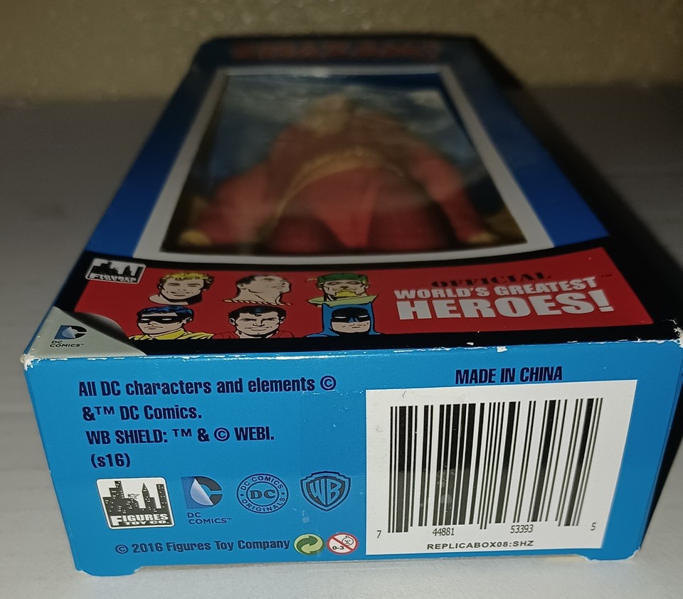 DC Comics Shazam 8 inch Action Figure in Retro Boxed | eBay