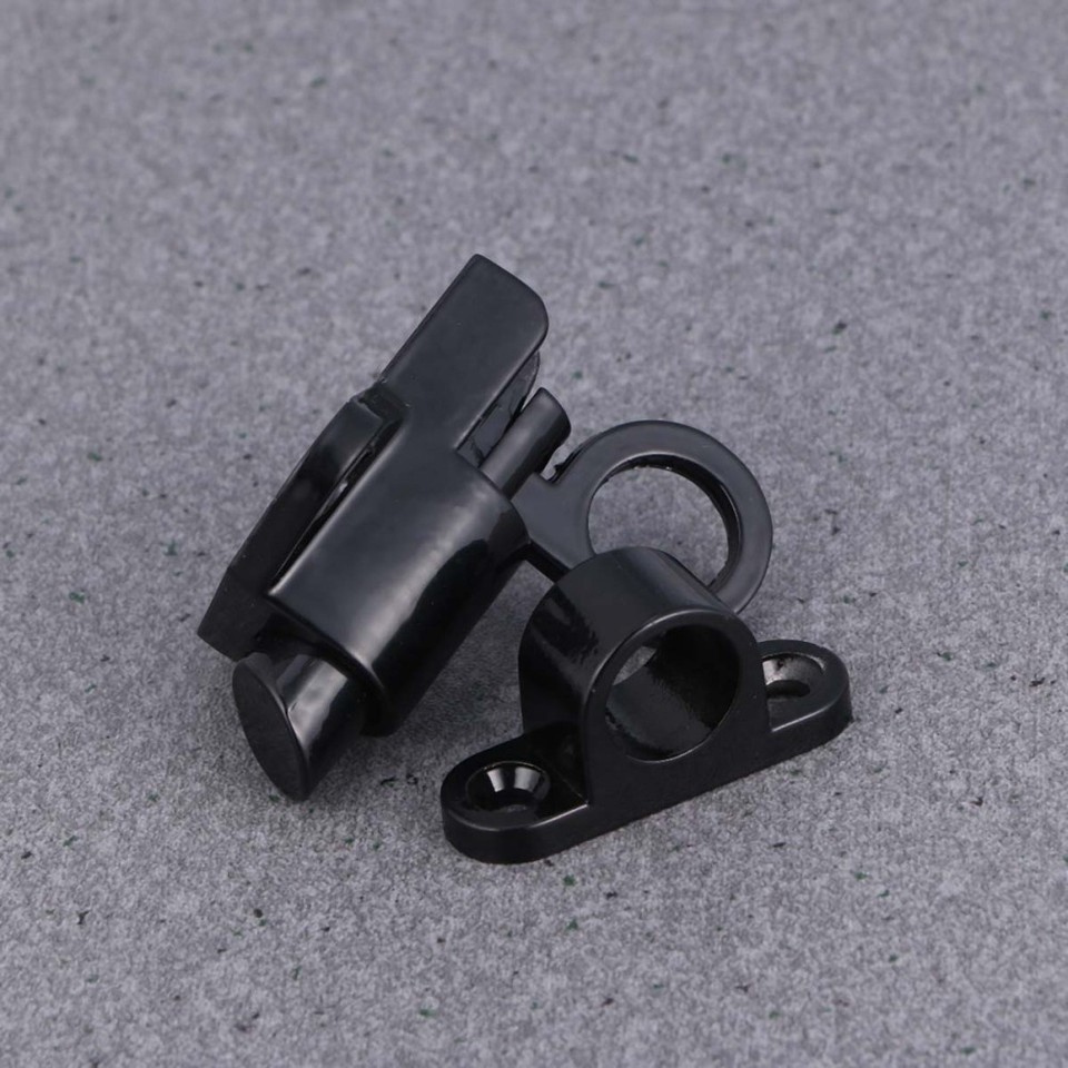 Set of 3 Self Closing Gate Latch Pull Ring Spring Door Bolt Bounce ...