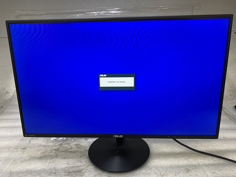 Asus VN279 27” LED Monitor w/ Stand and VGA Cable Tested WORKS | eBay