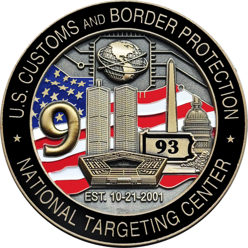 EL16-14 National Targeting Center NTC Challenge Coin CBP | eBay