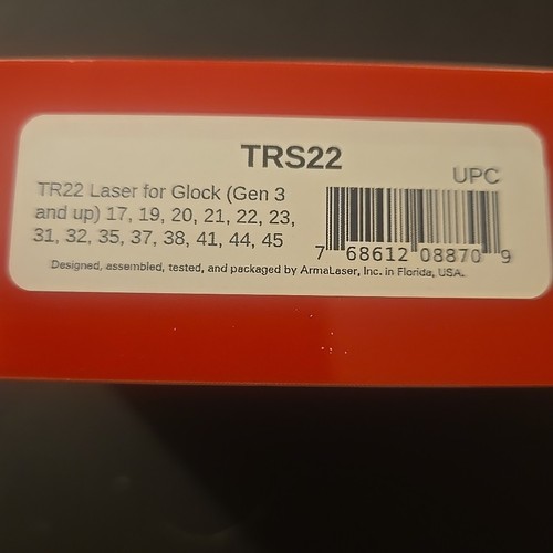 ArmaLaser GTO RED Laser Sight for Compact & Sub Compact Pistols & Guns ...