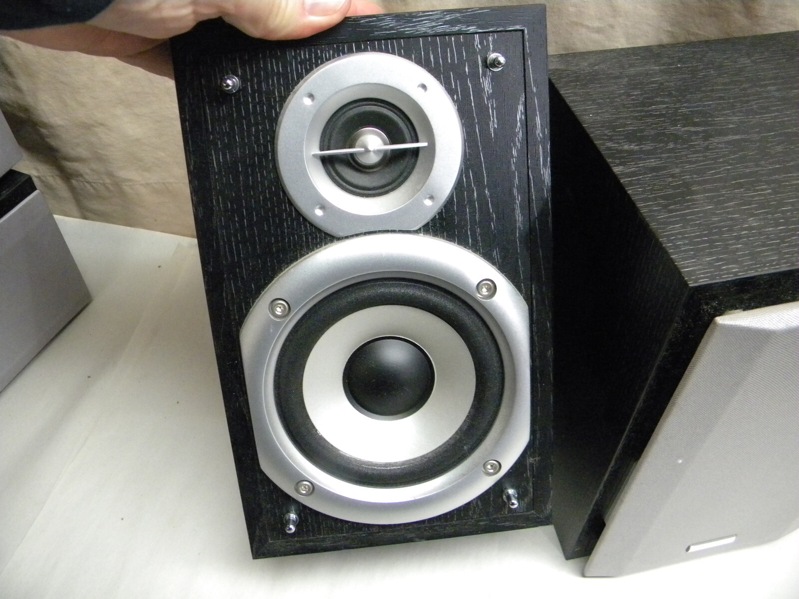 Set of 2 JVC Satellite Speakers SP-THM55F 100W 4ohms VINTAGE USED | eBay