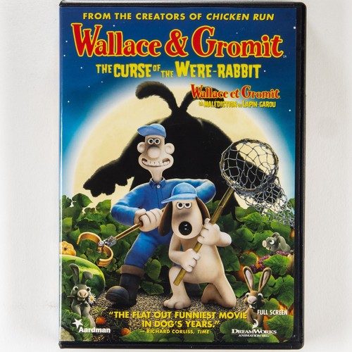 Wallace Gromit: The Curse of the Were-Rabbit (DVD, 2006, Full Frame ...
