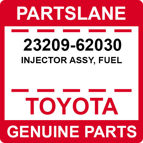 23209-62030 Toyota OEM Genuine INJECTOR ASSY, FUEL | eBay