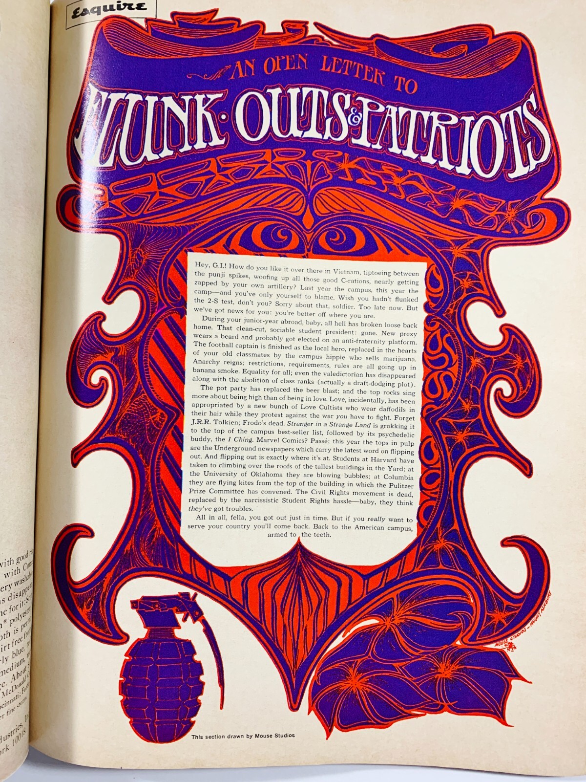 BADFINGER MIKE GIBBONS AUTOGRAPHED 1967 ESQUIRE MAGAZINE FOUNDING ...