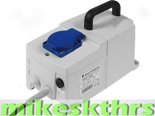 Tr.54 Trenntrafo Schutztransformator 230V - 230V 1A 250VA ...