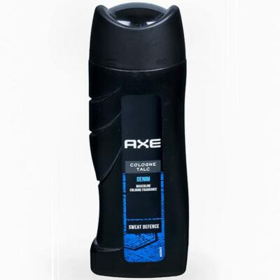 Axe Denim Sweat Defence Cologne Talc Powder Masculine Cologne Fragrance ...
