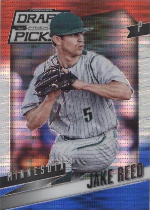 2014 Panini Prizm Perennial Draft Picks - Jake Reed #47 Red White ...