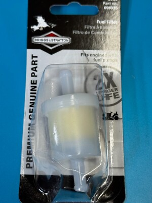 Briggs & Stratton #691035 Fuel Filter | eBay
