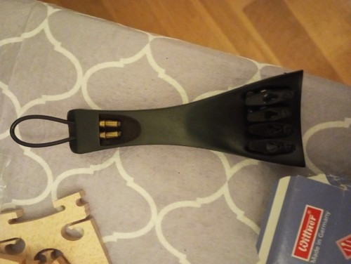 Wittner Violin Tailpiece. Ultra With Adjusters. 4/4 Size | eBay