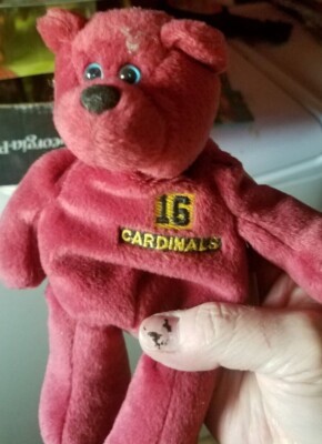 Jake Plummer #16 Arizona Cardinals Bean Bag Bear Plush Limited ...