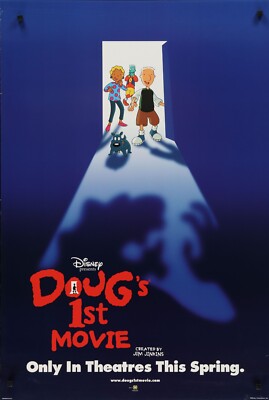 Doug's First Movie - original DS movie poster - 27x40 D/S EX | eBay