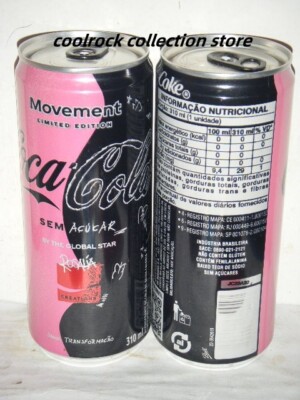 2023 Brazil coca cola Movement single can 310ml empty for collectible ...