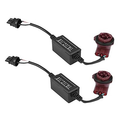 3157 LED Load Resistors Plug and Play Anti Flicker Harness LED Decoder ...