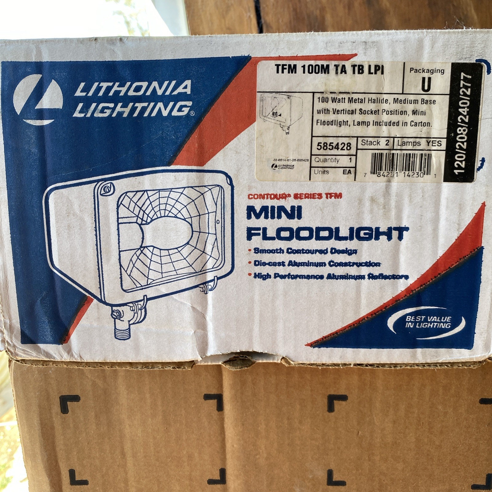 Lithonia TFM 100M TA TB LPI Mini Floodlight | eBay