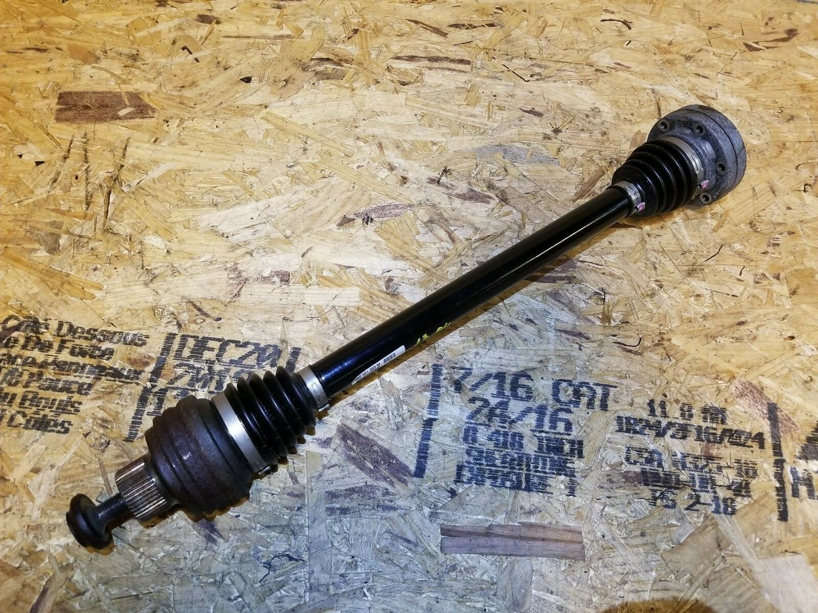 13 14 15 AUDI A4 2.0L QUATTRO REAR RIGHT PASSENGER SIDE AXLE SHAFT OEM ...