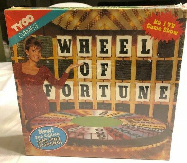 Wheel of Fortune Board Game 1992 2nd Edition TYCO for sale online | eBay