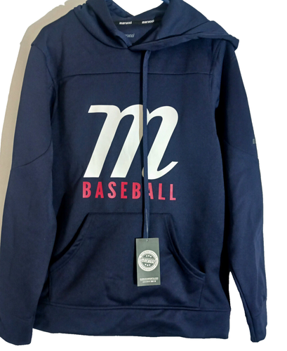 Marucci Men’s Baseball Fleece Pullover Hoodie Blue Medium | eBay