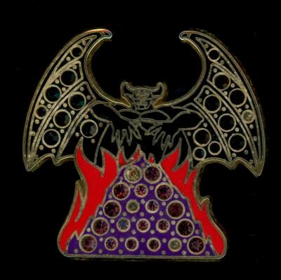 Jeweled Villains Chernabog Disney Pin 57053 | eBay