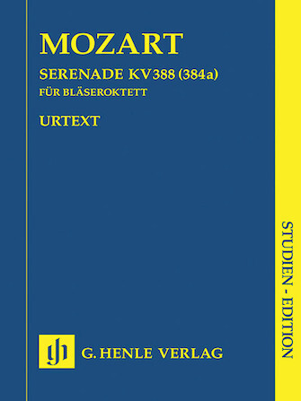 Serenade in C minor K388 (384a) Study Score | eBay