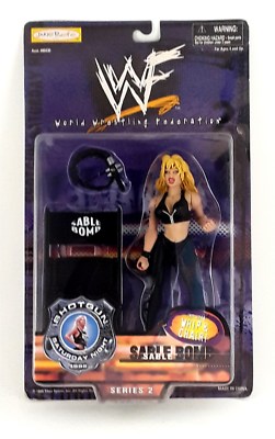Jakks Pacific / WWF Action Figure / Sable / Sable Bomb with Whip and ...