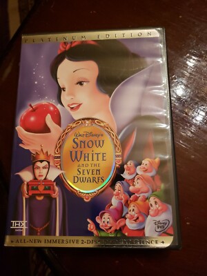 Snow White and the Seven Dwarfs (DVD, 2001, 2-Disc Set, Platinum ...