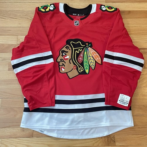Chicago Blackhawks NHL Adidas PG MiC Team Issued Home Jersey Size 54 ...