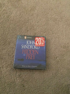 Hidden Prey by John Sandford AUDIO Compact Disc Abridged edition NEW ...