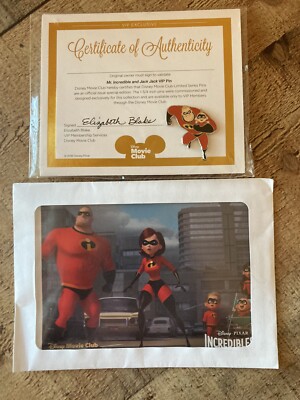 Mr Incredible Jack Jack - VIP Disney Movie Club - The Incredibles lot ...