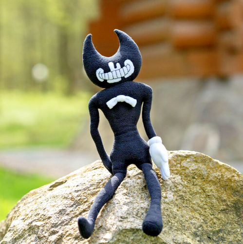 Ink Demon Plush inspired by Bendy and the Ink Machine Handmade Soft Toy ...
