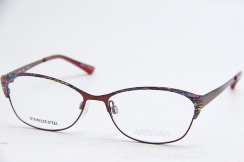 NEW ARISTAR CHARMANT AR 18429 COLOR-517 RED GUNMETAL AUTHENTIC ...