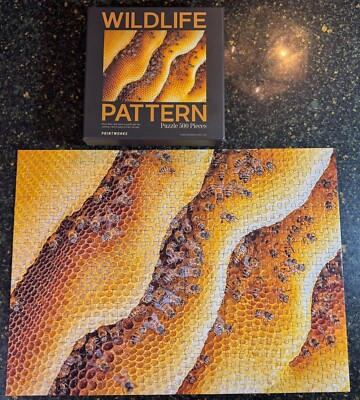 Printworks Wildlife Pattern “Honeybees on Hive” 500pc Jigsaw Puzzle | eBay